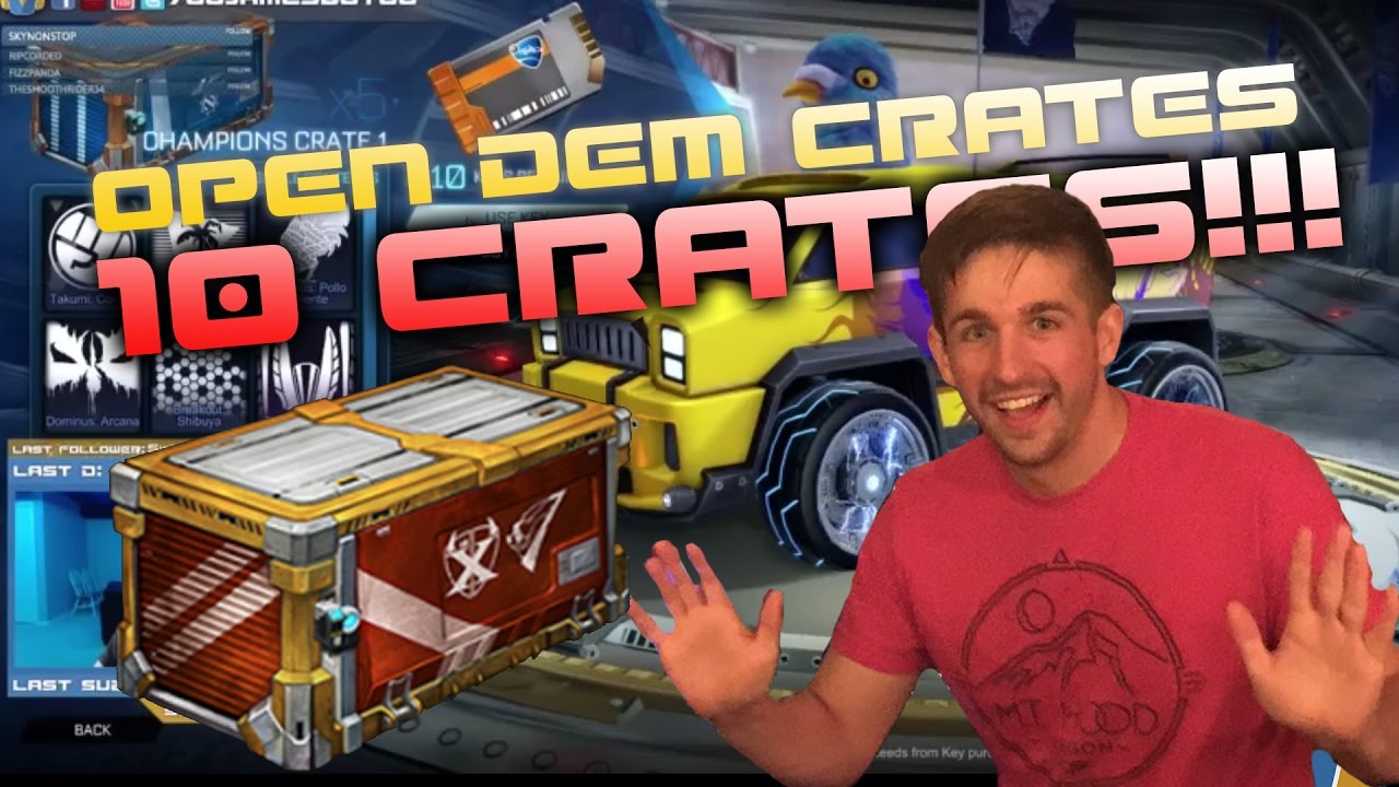 MY FIRST CRATE OPENING VIDEO - 10 CRATES! - YouTube