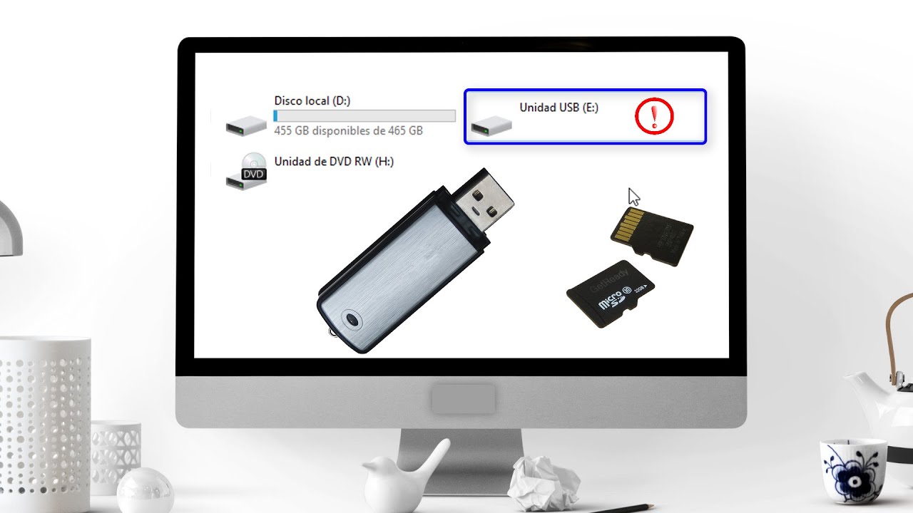 REPARAR Memoria USB y Micro SD (Eliminar Formato RAW) Restaurar ...