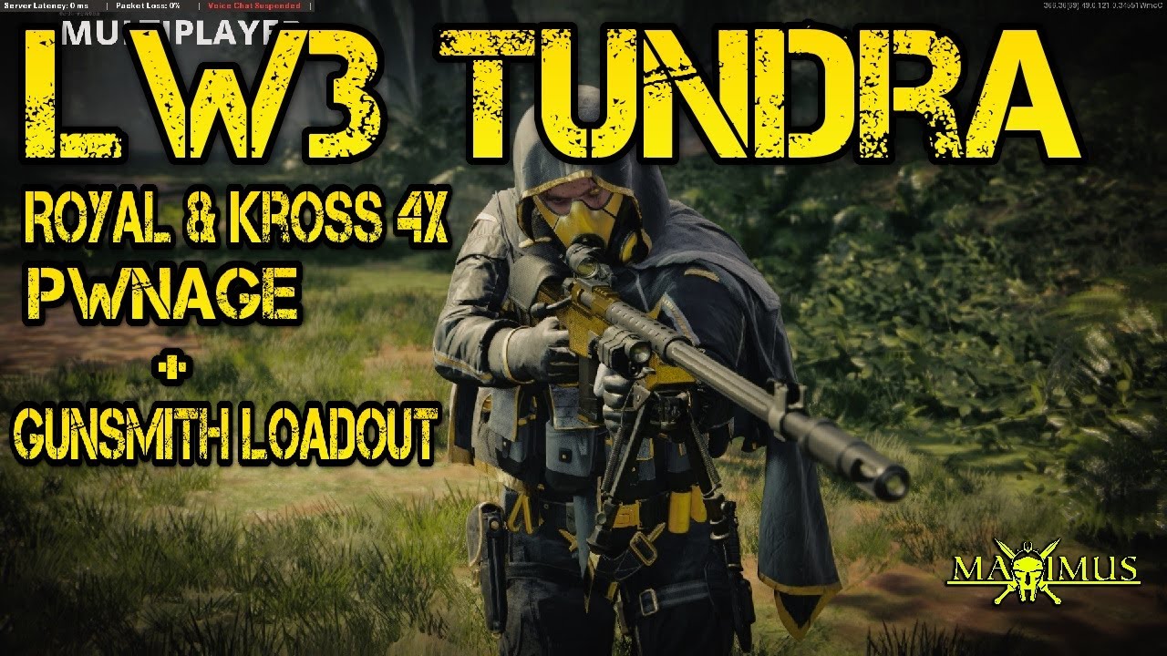 Call of Duty Black Ops Cold War - LW3 Tundra Royal & Kross 4X Pwnage ...
