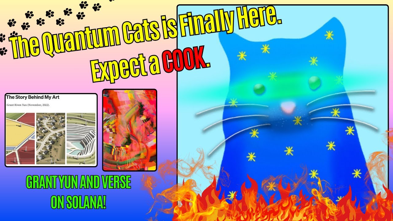 Quantum Cats Big Day is Here | OG NFT Builder Revealing New Project | Major Artists coming to ...
