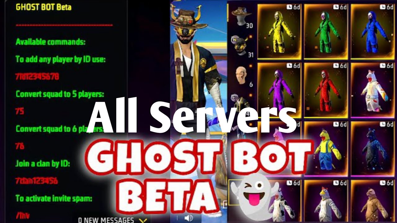 Free fire All Servers 100% Work GHost Bot Beta.#viralvideo #viralvideo# ...