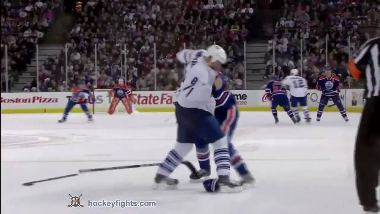 Michael Komisarek vs Jean-Francois Jacques Dec 30, 2009 - YouTube