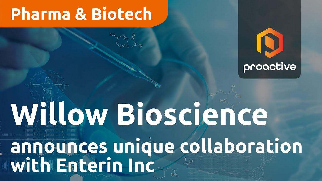 Willow Bioscience announces unique collaboration with Enterin Inc - YouTube