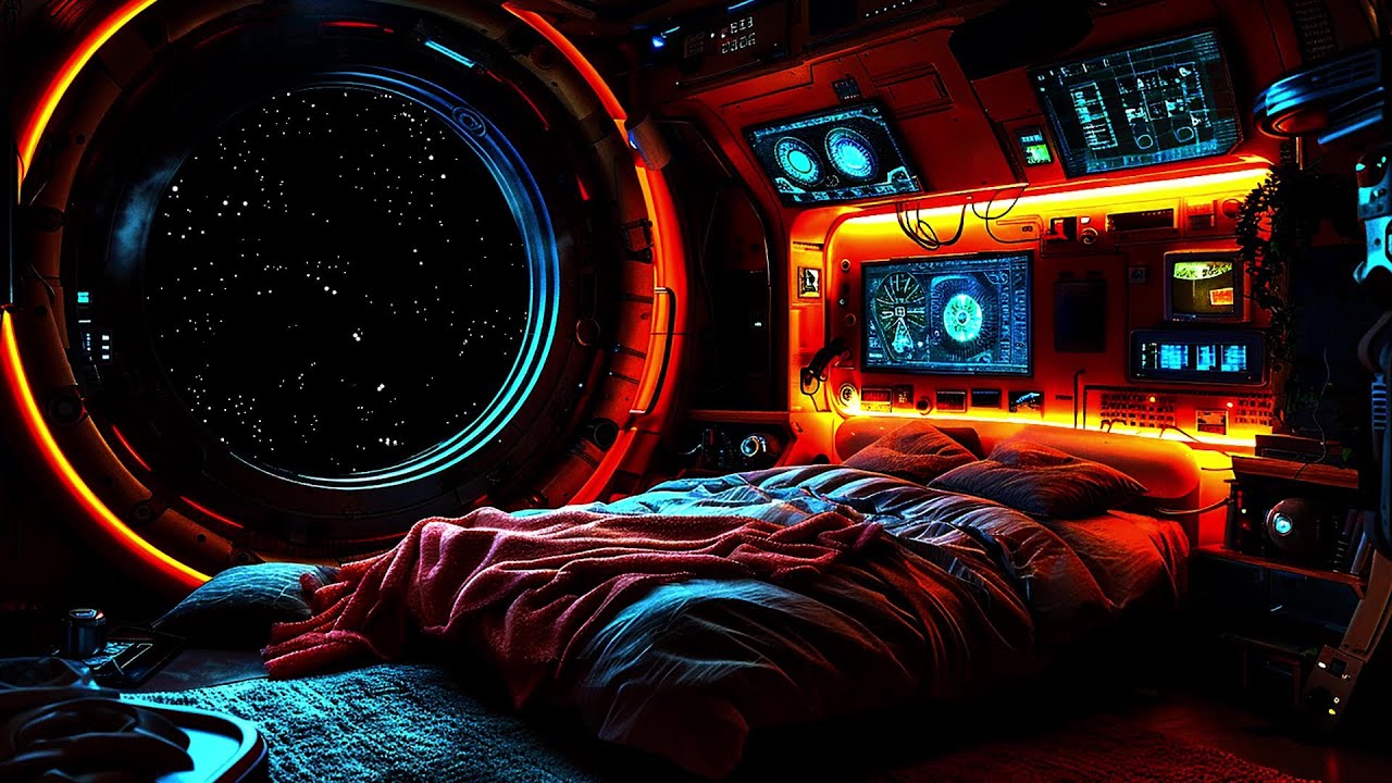 Deep Space First Class | Space Sounds and Ambience | Relaxing Sounds of ...