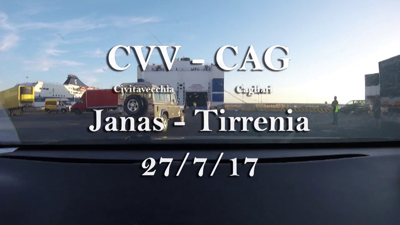 Janas Tirrenia Civitavecchia-Cagliari 27/07/2017 - YouTube