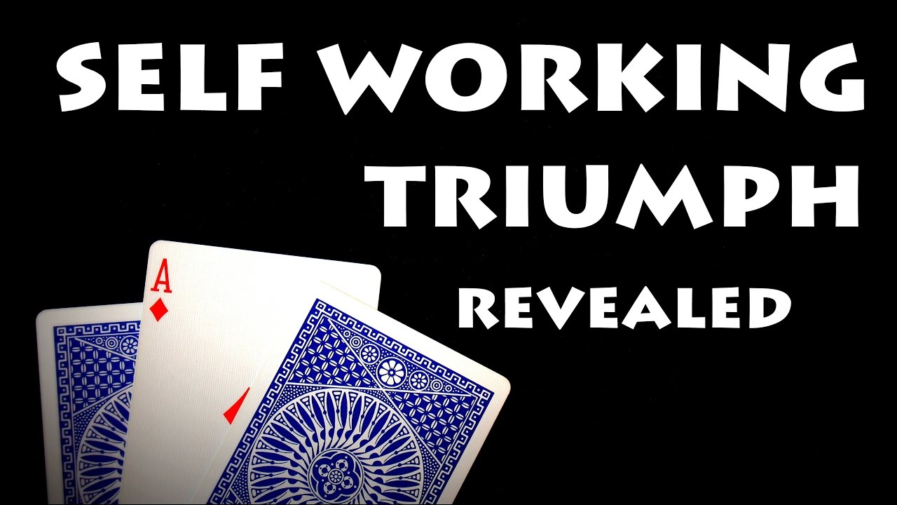 IMPROMPTU 'DOUBLE TRIUMPH' CARD TRICK REVEALED!!! - YouTube