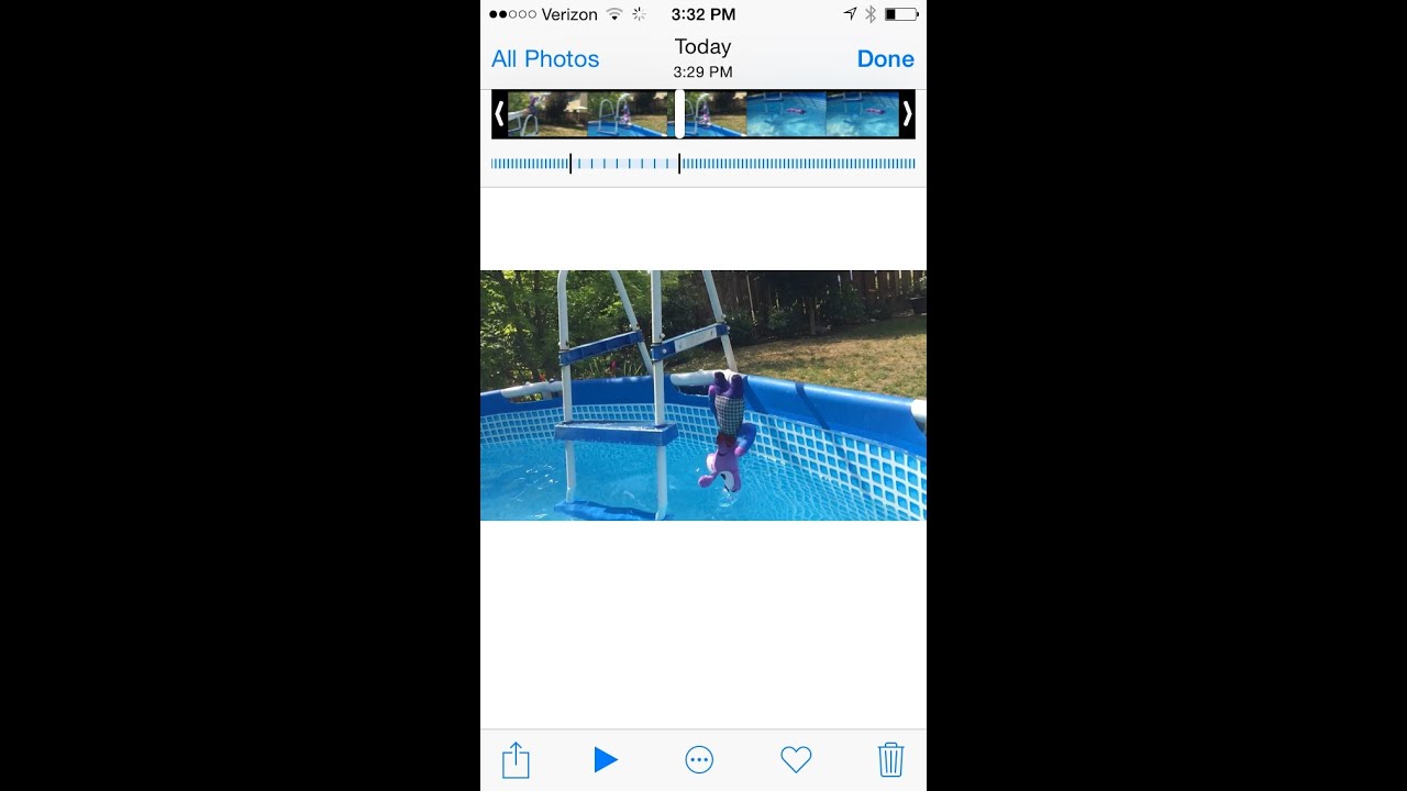 Fear INSIDE OUT High Dive: Slo Mo pool dive - YouTube