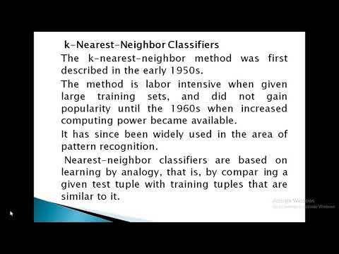 Lazy learners - YouTube