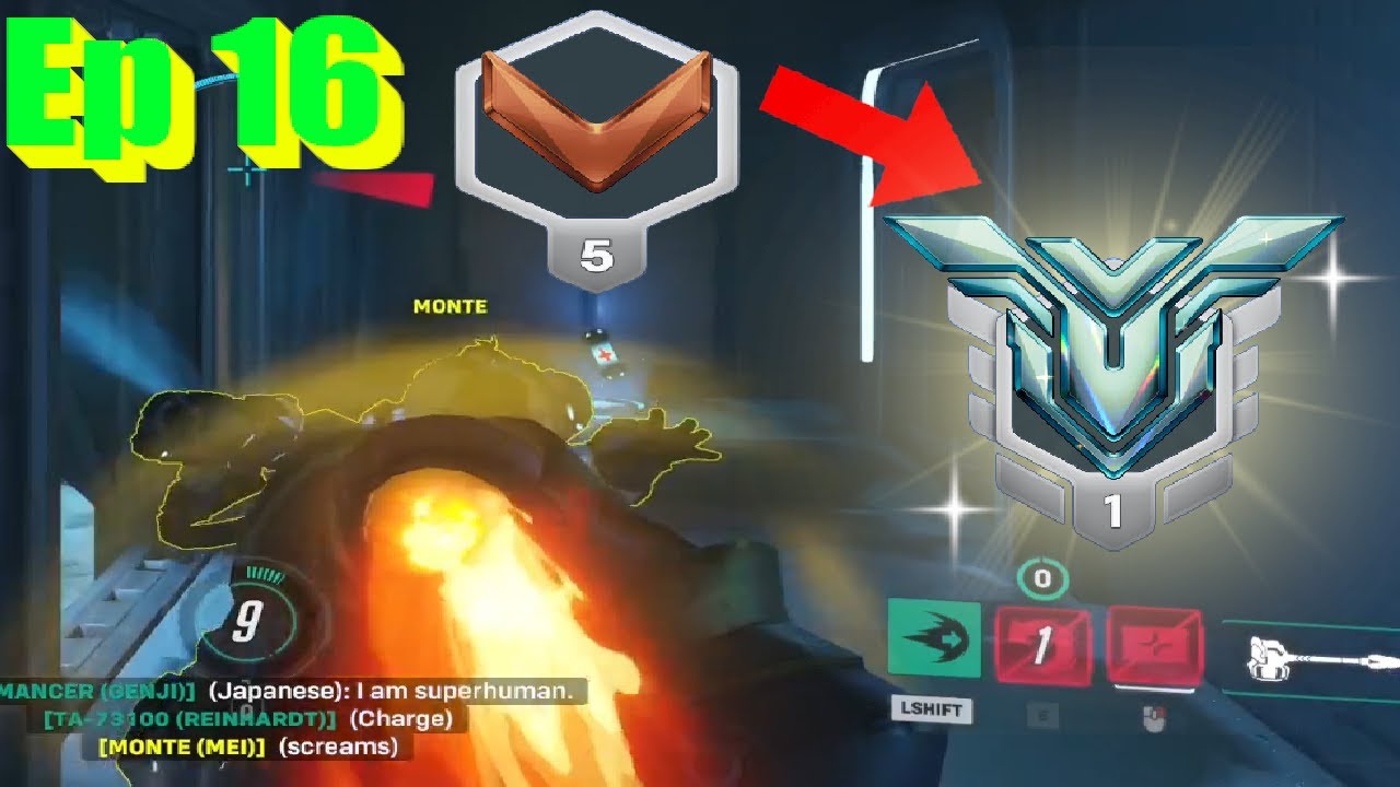 Ep 16: OW2 Bronze to GM Reinhardt Only - YouTube