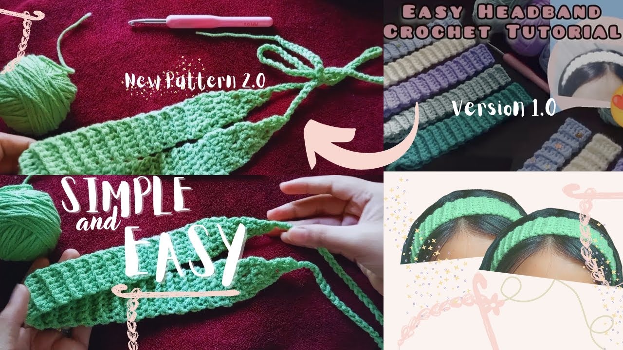 Crochet Headband Tutorial for Beginners! - YouTube