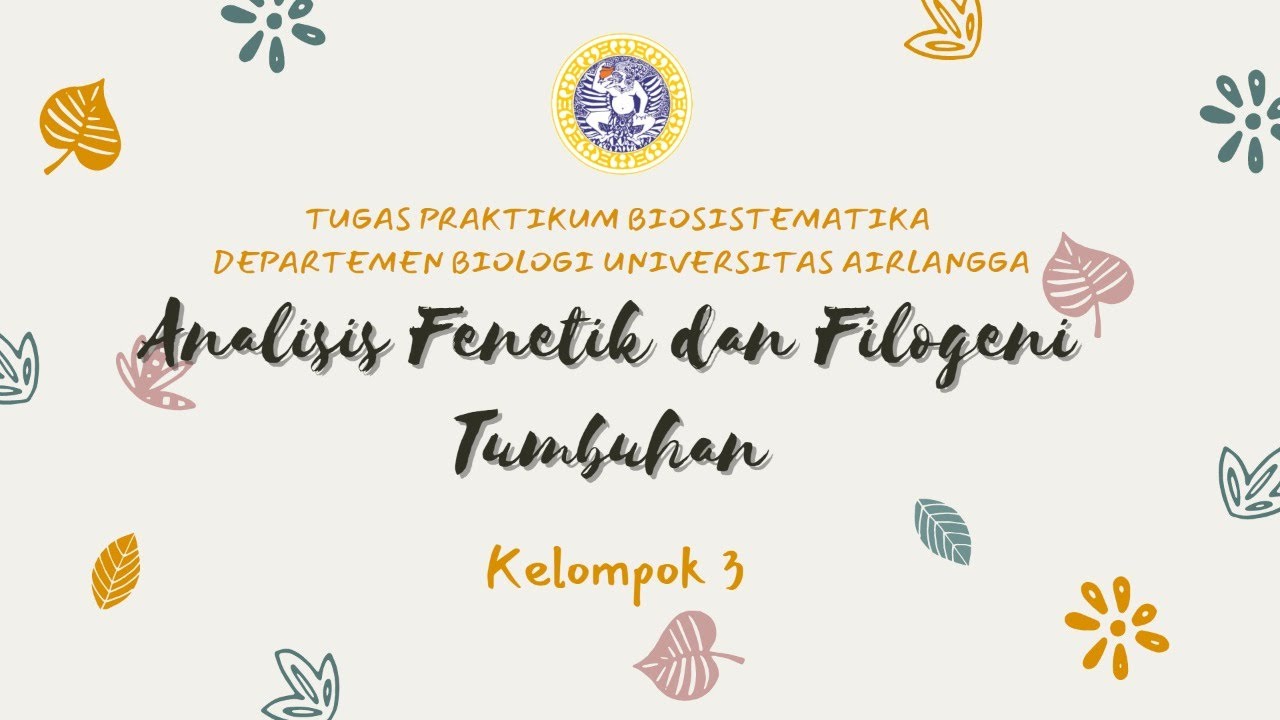 [BIOSISTEMATIKA] Penyusunan Kladogram Metode Wagner, Fenogram, Pohon ...