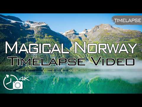 MUST-SEE Nature Attractions Norway - Timelapse, 4k