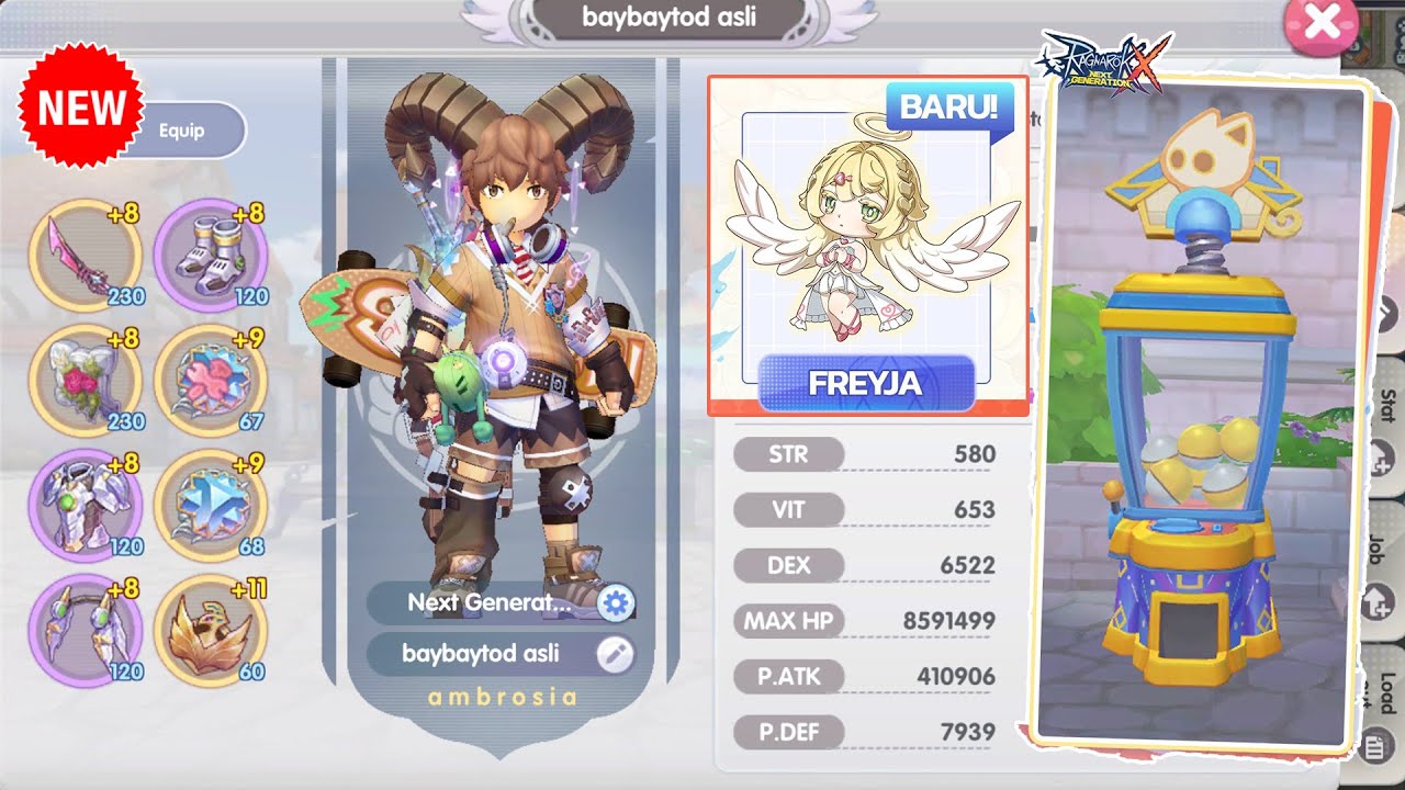 ROX HYPER NOVICE DEX PEN GAS ENCHANT & S.E - YouTube