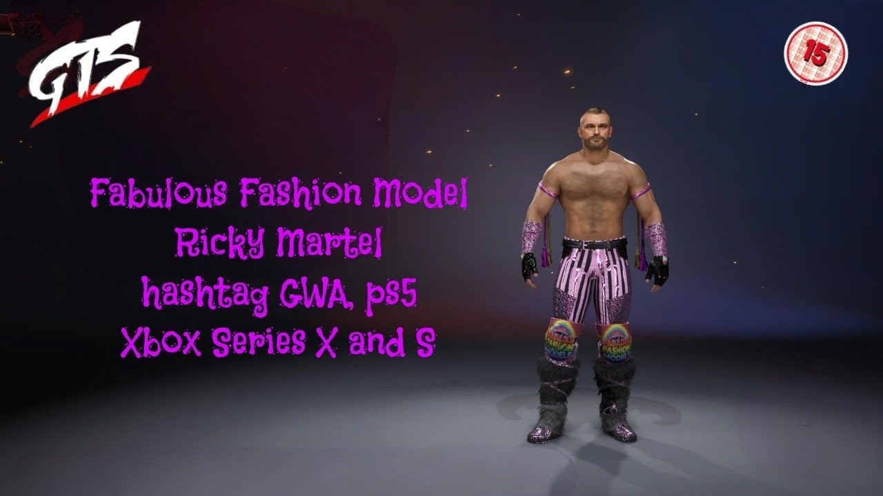 Grimstoyshow (15+) Fabulous Fashion Model Ricky Martel Enterance WWE ...
