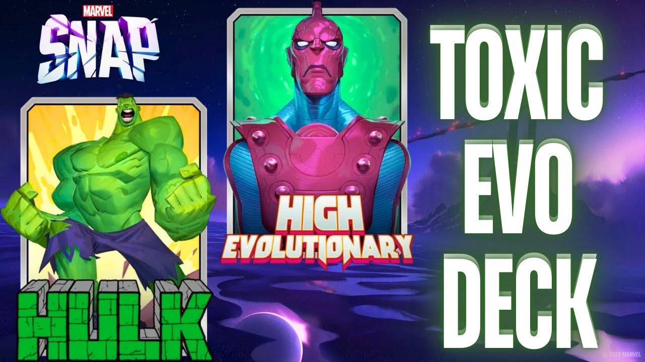Toxic High Evolutionary Deck Gameplay Marvel Snap - YouTube