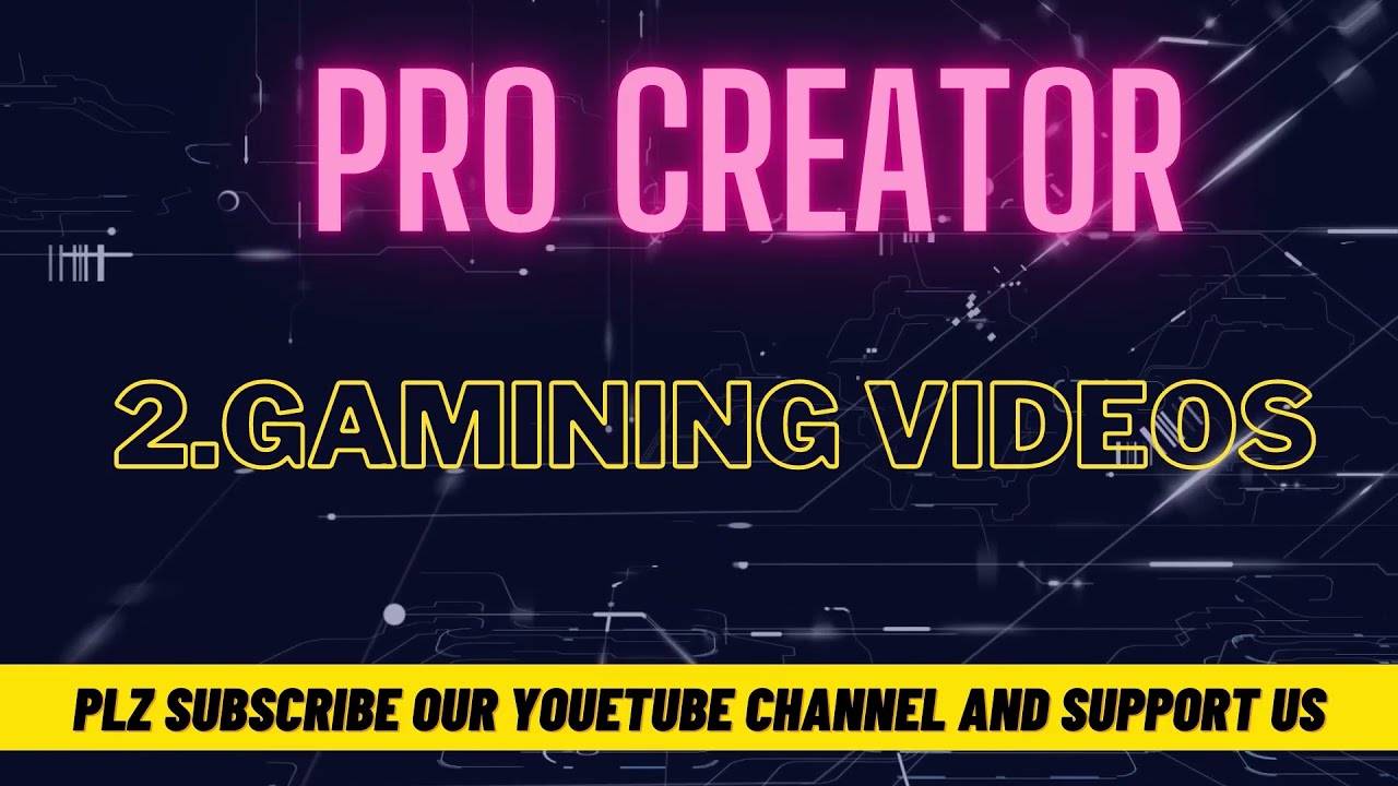 PRO Creator FIST VIDEO [TEASER] NEW VIDEO'S SOON...... - YouTube