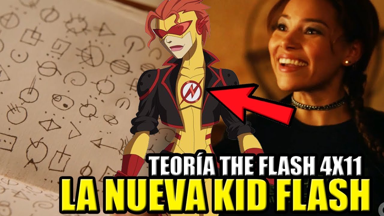 ¡NUEVA KID FLASH! Y Los simbolos de Dawn Allen (?) Explicados - Teoría ...