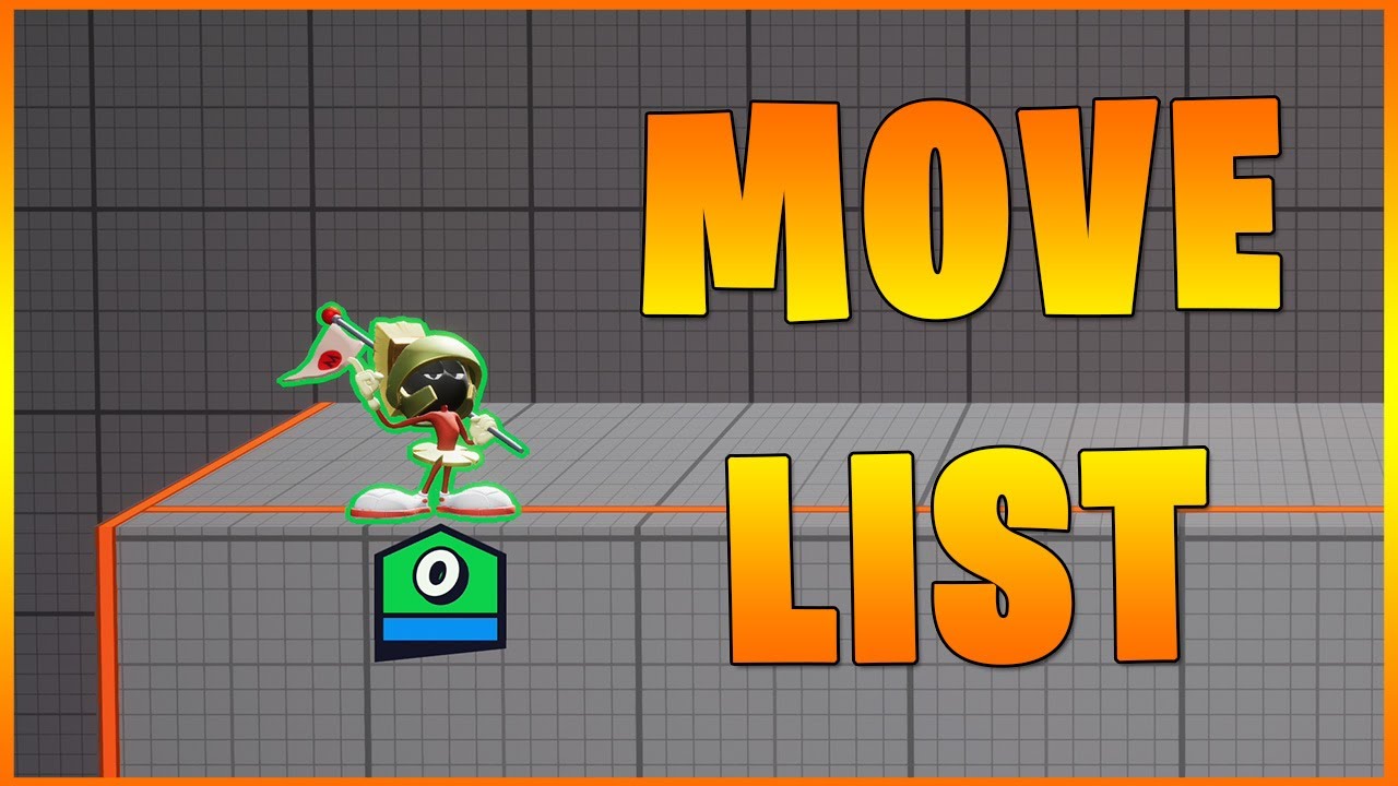 Multiversus -Marvin The Martian Move List | Gameplay & Variants - YouTube