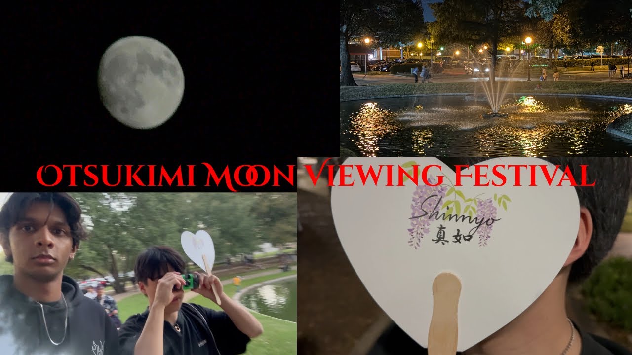 Vlog 8- Otsukimi Moon Viewing Festival - YouTube