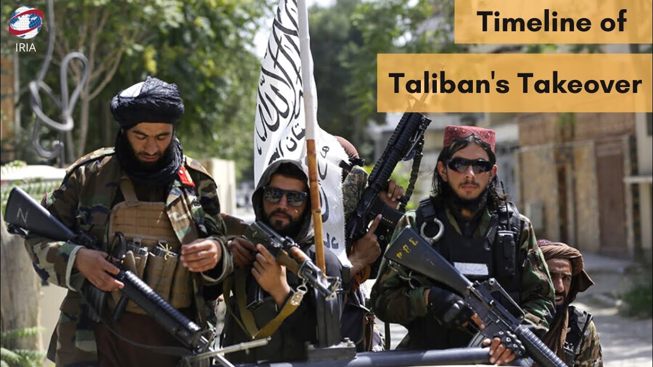 Timeline - Taliban's takeover of Afghanistan (August 2021) - YouTube