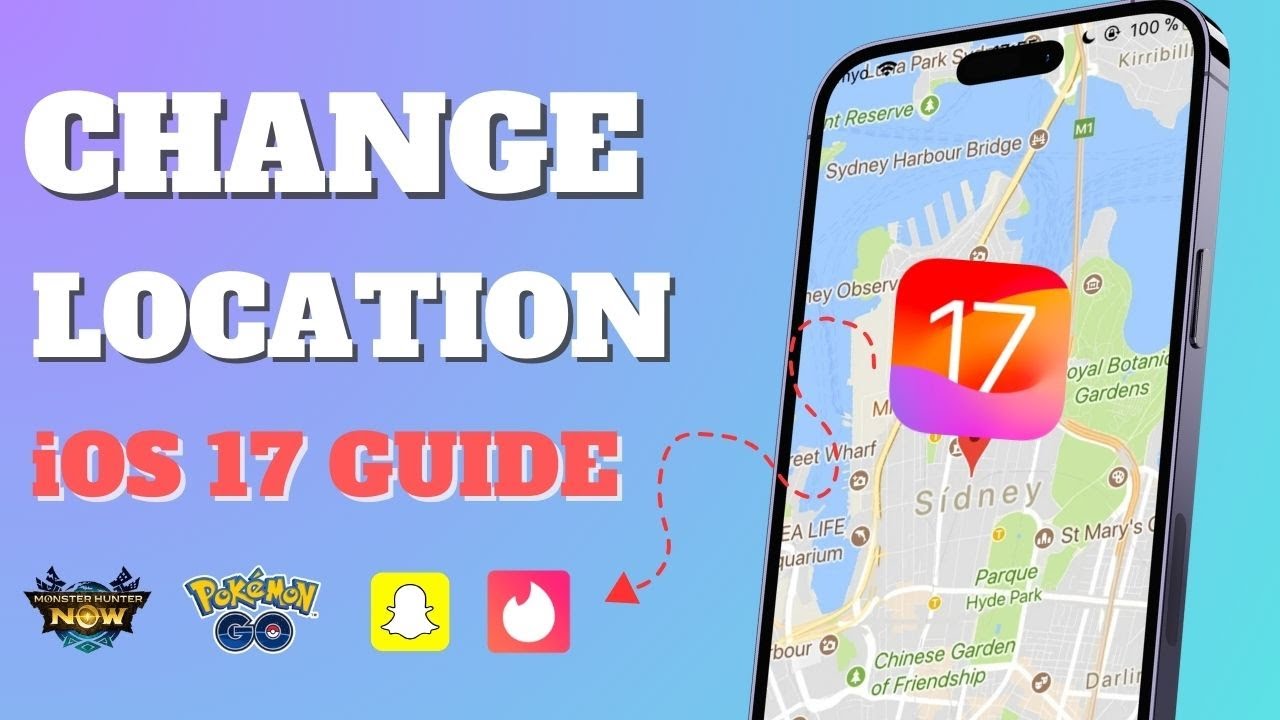 How to Change Location on iOS 17? [2024 Full Guide] - YouTube