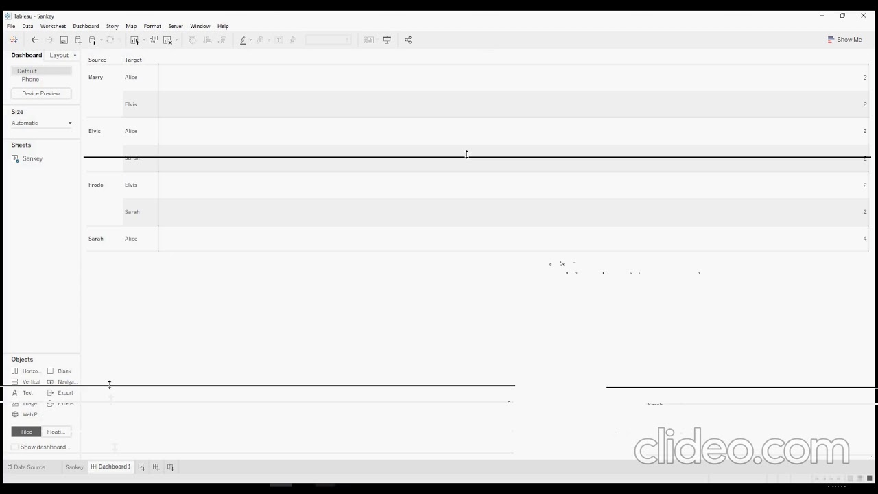 Sankey Chart Using Tableau Extension - YouTube