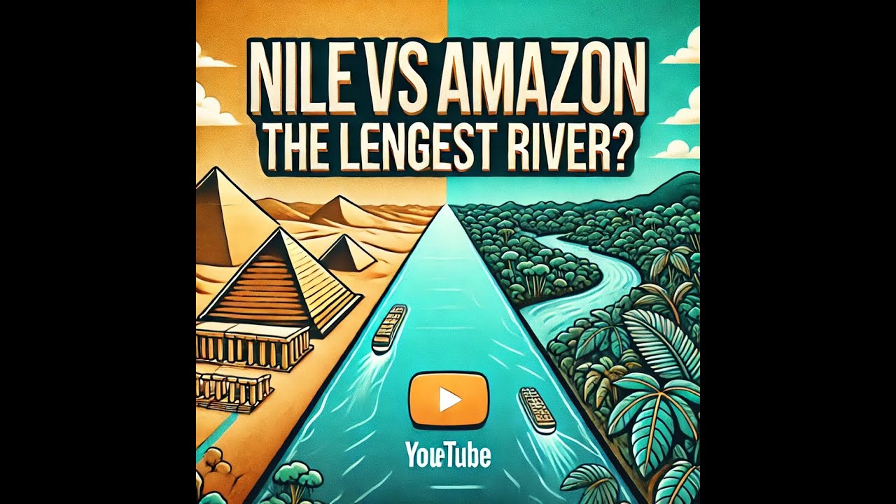 "Discover the Longest River in the World: Nile vs Amazon Showdown ...