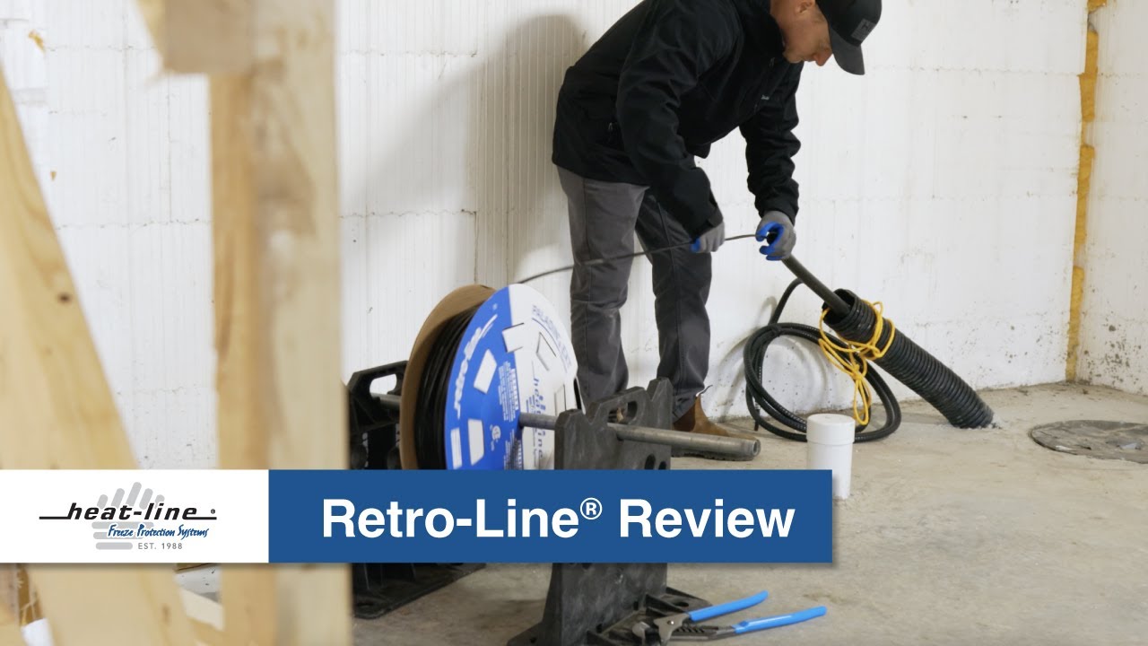 Electrician Reviews Retro-Line by Heat-Line; In-Pipe Self-Regulating ...