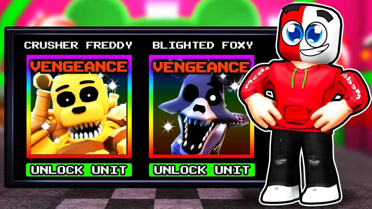 How To Unlock The APEX TITAN CRUSHER FREDDY In Five Nights TD.. - YouTube