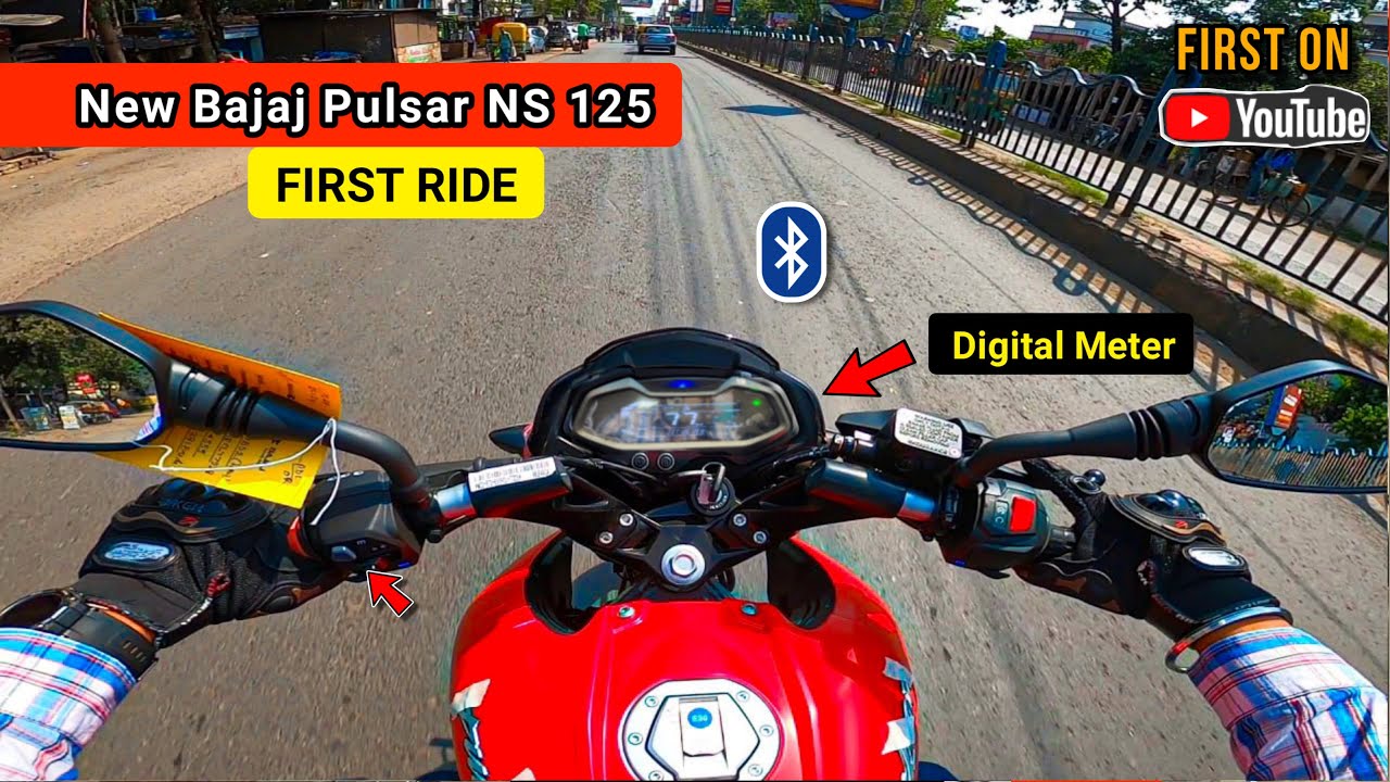 Finally 😱 Bajaj Pulsar NS 125 Digital Meter Ride Review - Price ...