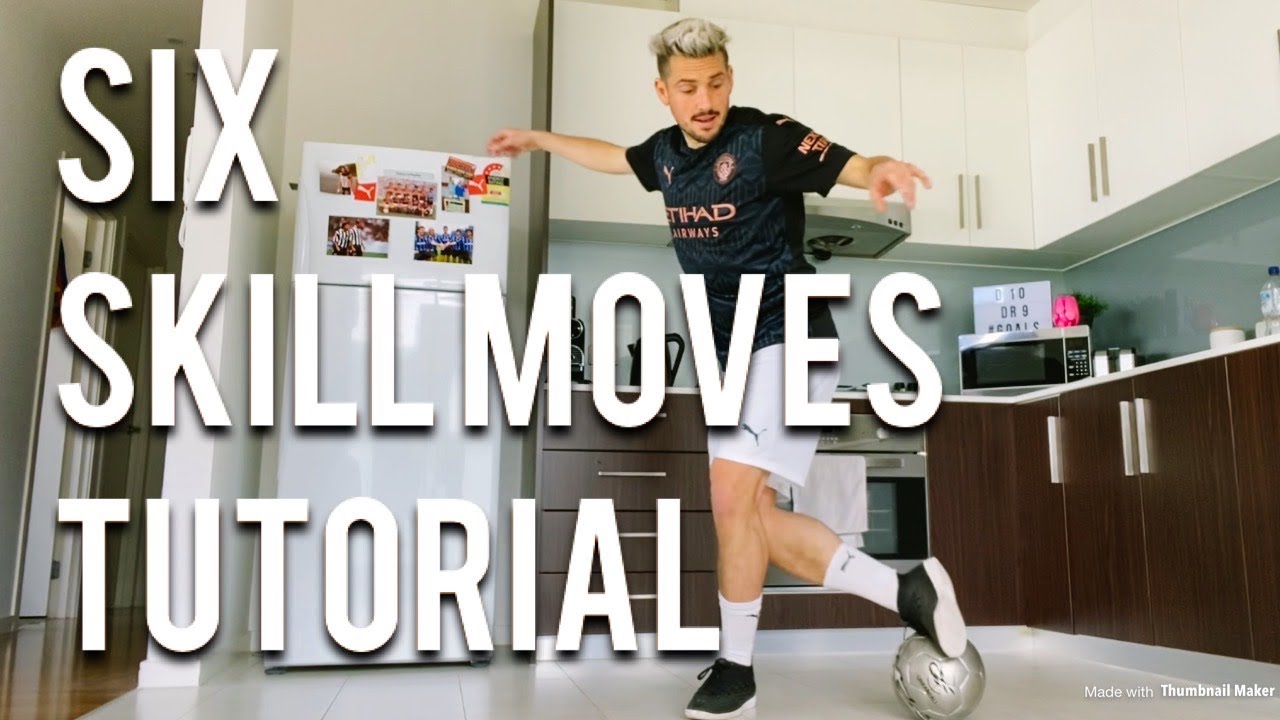 LEARN 6 FOOTBALL SKILL MOVES | TUTORIALS - YouTube