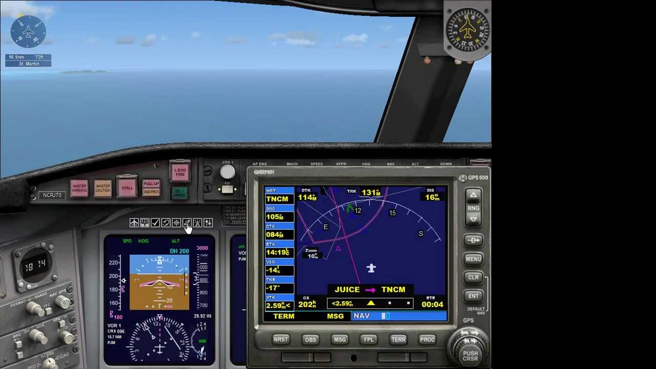 Bombardier CRJ700 Flight 286 Simulator X - YouTube