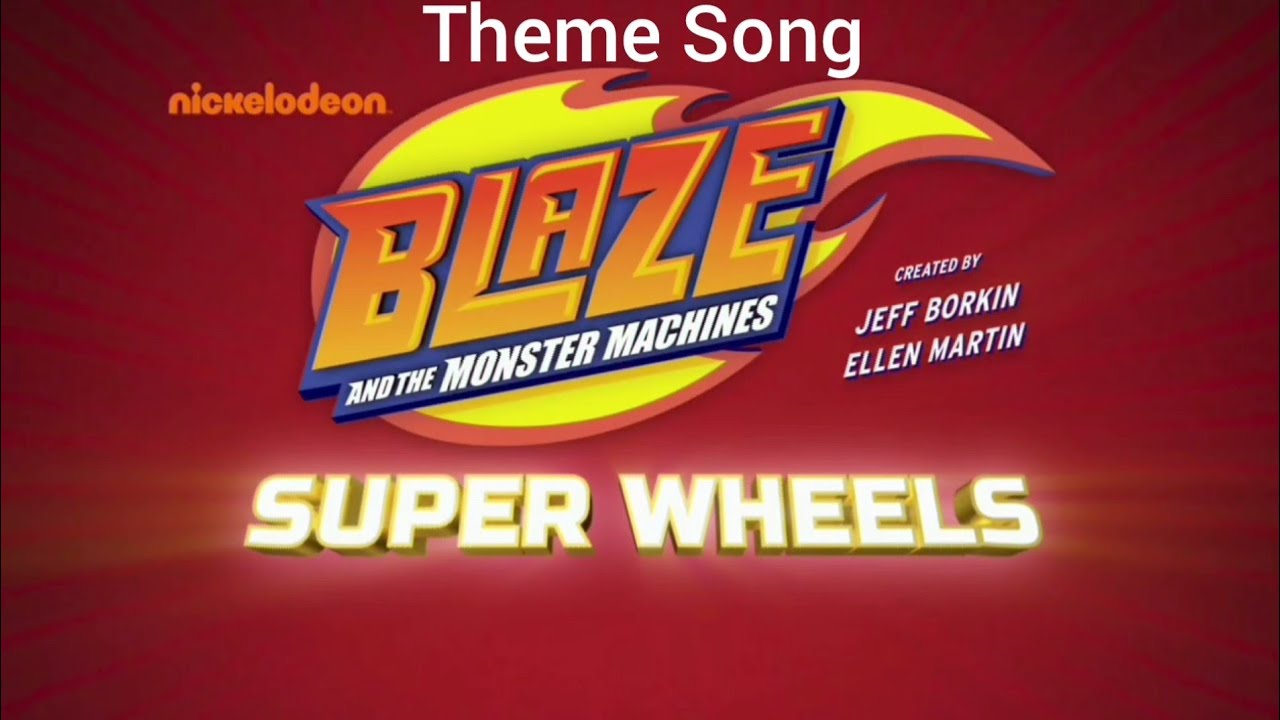 Blaze And The Monster Machines Super Wheels Super Llantas intro Opening ...