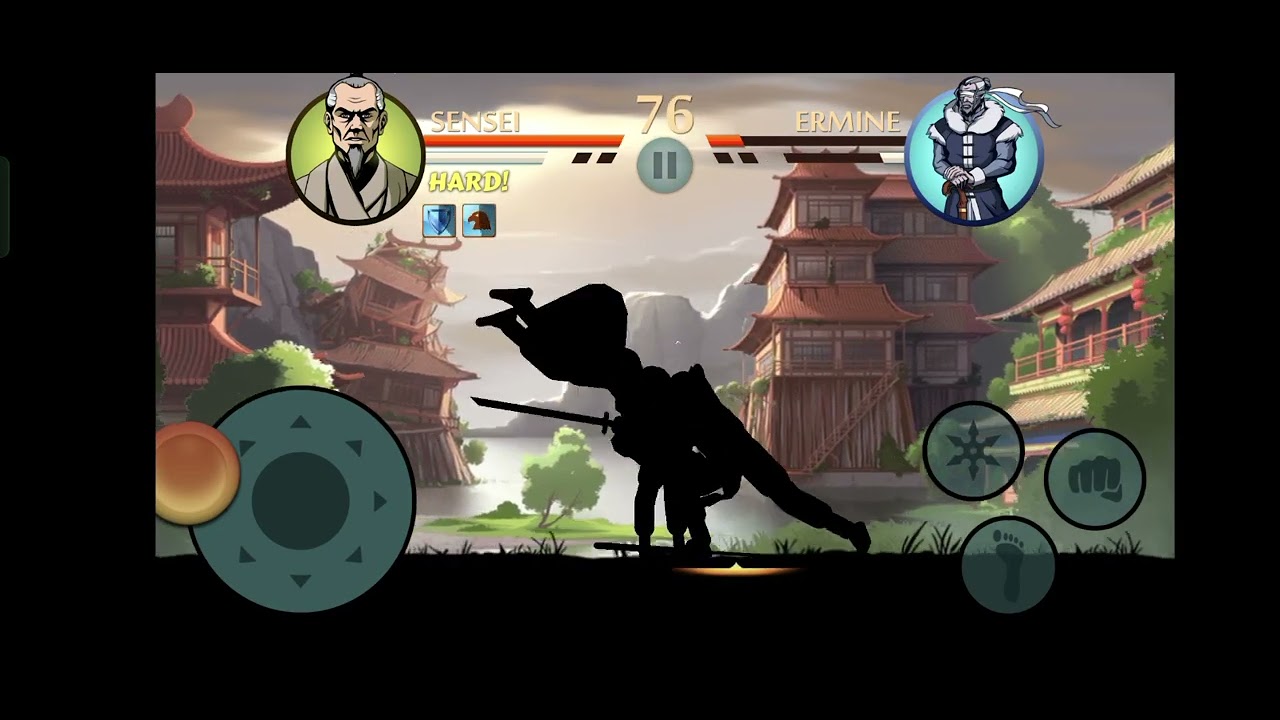 Defeating Srmine in Past Sensei Shadow fight 2 TechnoPath - YouTube