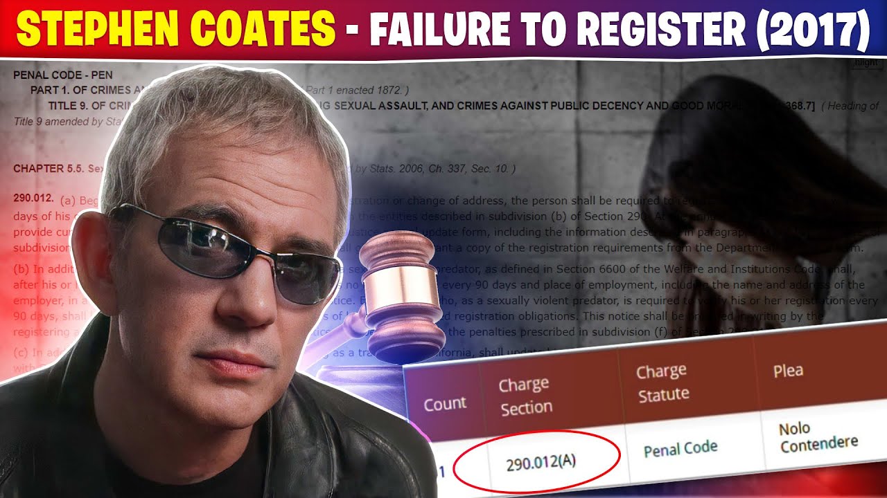 Stephen Coates - Failure to Register (2017) - YouTube