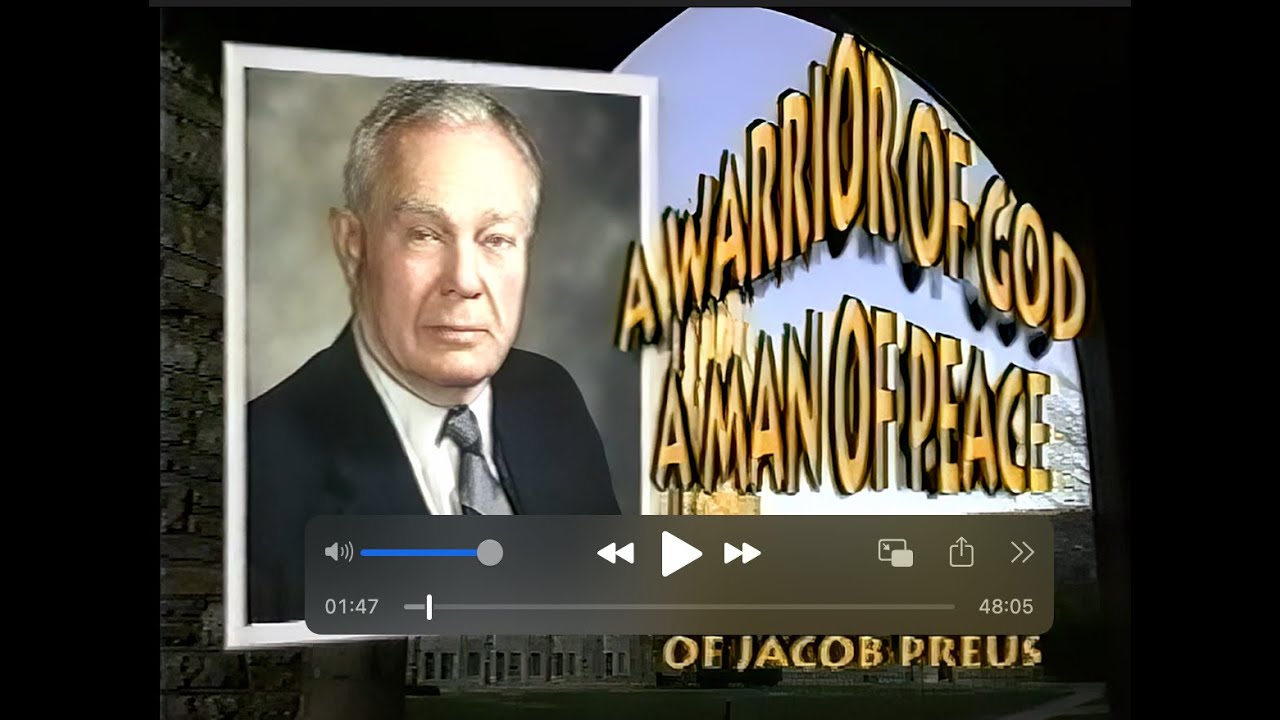 A Warrior of God A Man of Peace: The Life and Times of Jacob Preus 1974 ...