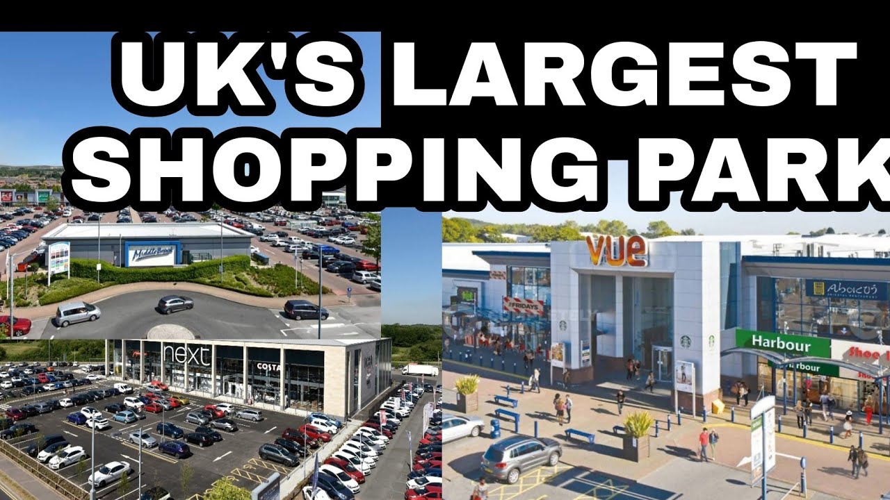 MIDDLE BROOK /largest shopping park in uk - YouTube