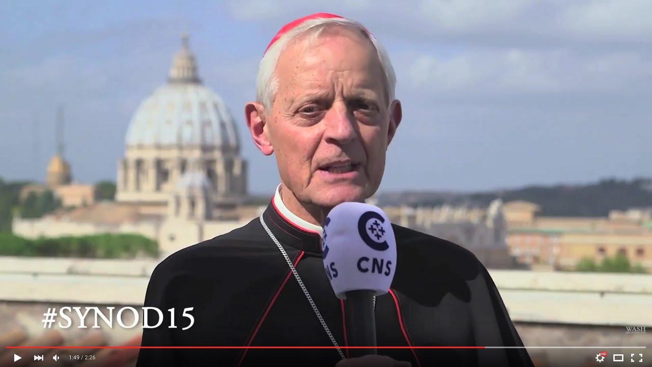 Synod on the Family | Cardinal Donald Wuerl: October 17 Reflection ...