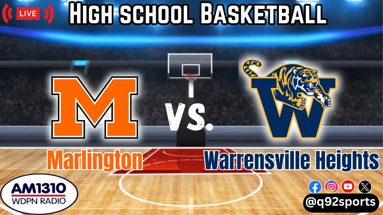 High School Basketball Marlington VS. Warrensville Heights 3/1/25 - YouTube