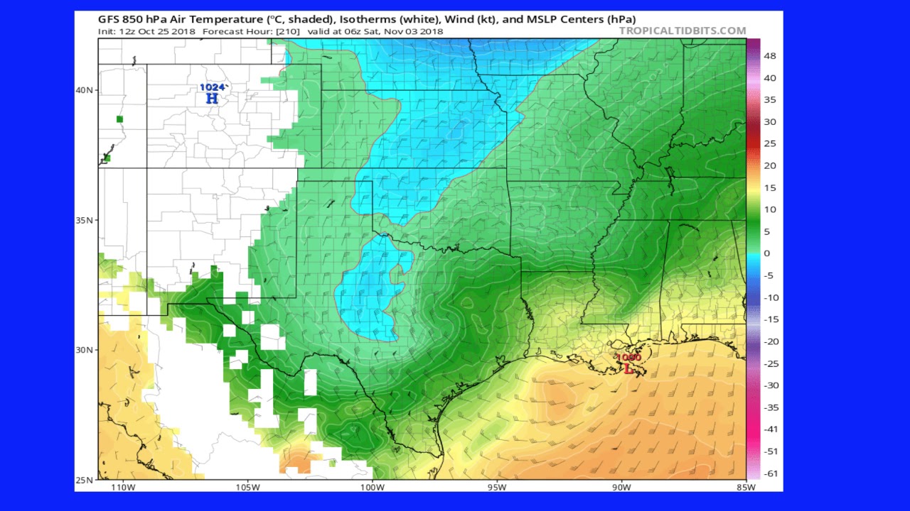 Warm Weekend Expected, but A LIGHT Wintry Mix For Parts of Texas? - YouTube