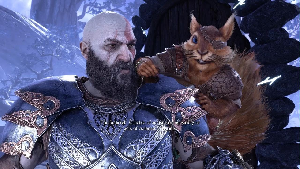 God of War Ragnarök | The Squirrel - YouTube