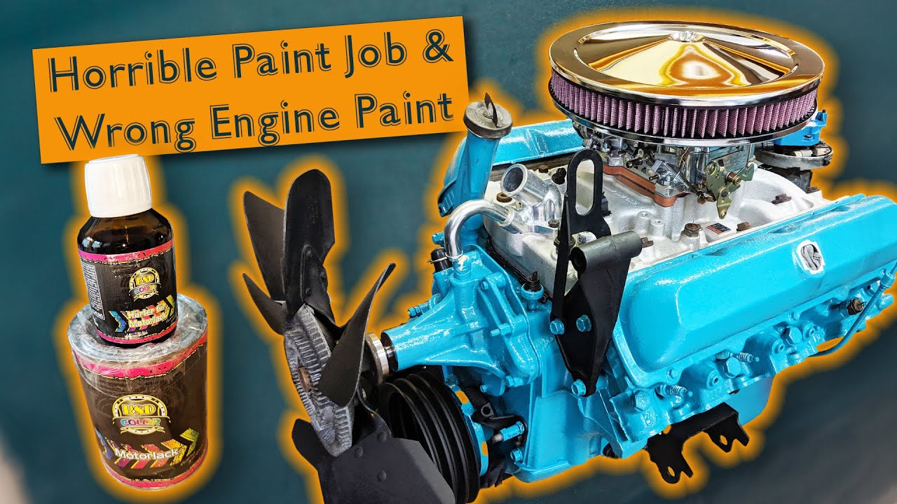 The Truth Behind the Worst Engine Paint Job Ever! 😱🚗 # ...