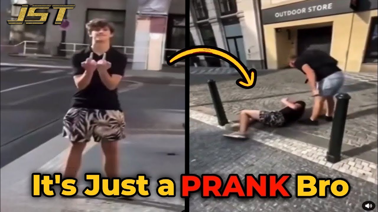 When ARROGANT Pranksters Mess With WRONG Guy #entertainment - YouTube