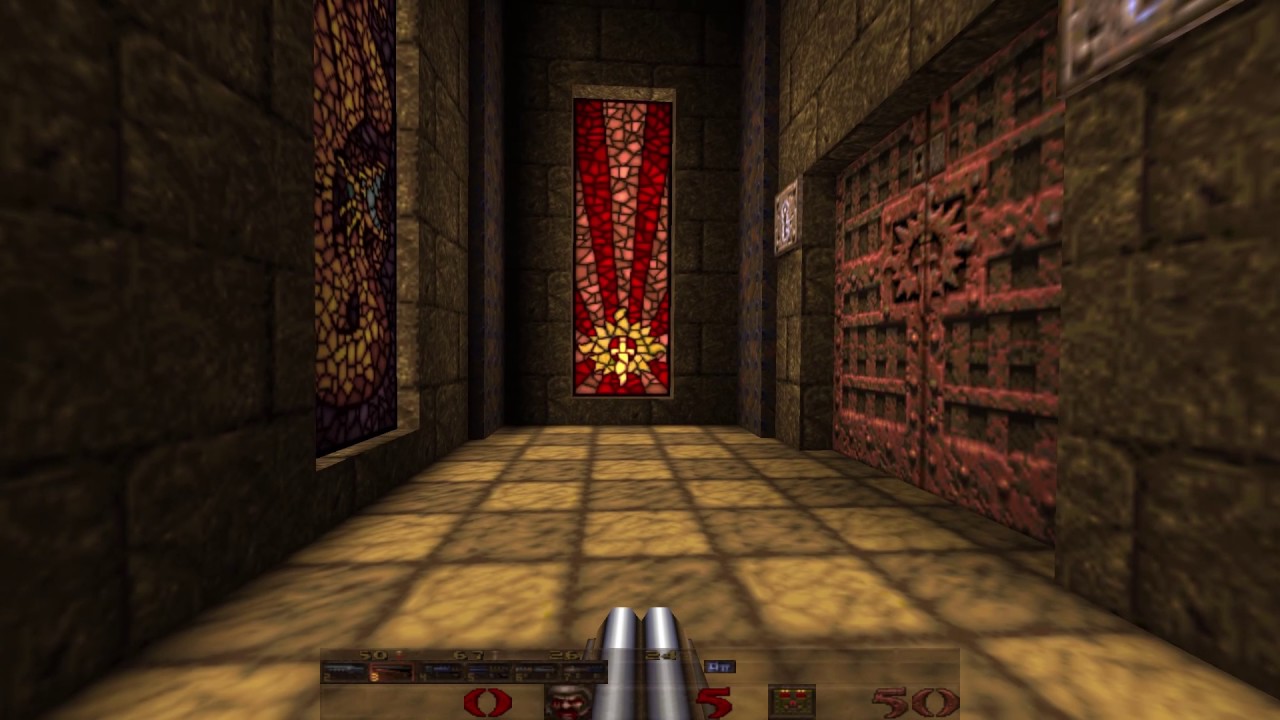 Quake [Mission Pack 1: Scourge of Armagon] E2M6 The Gremlin's Domain ...