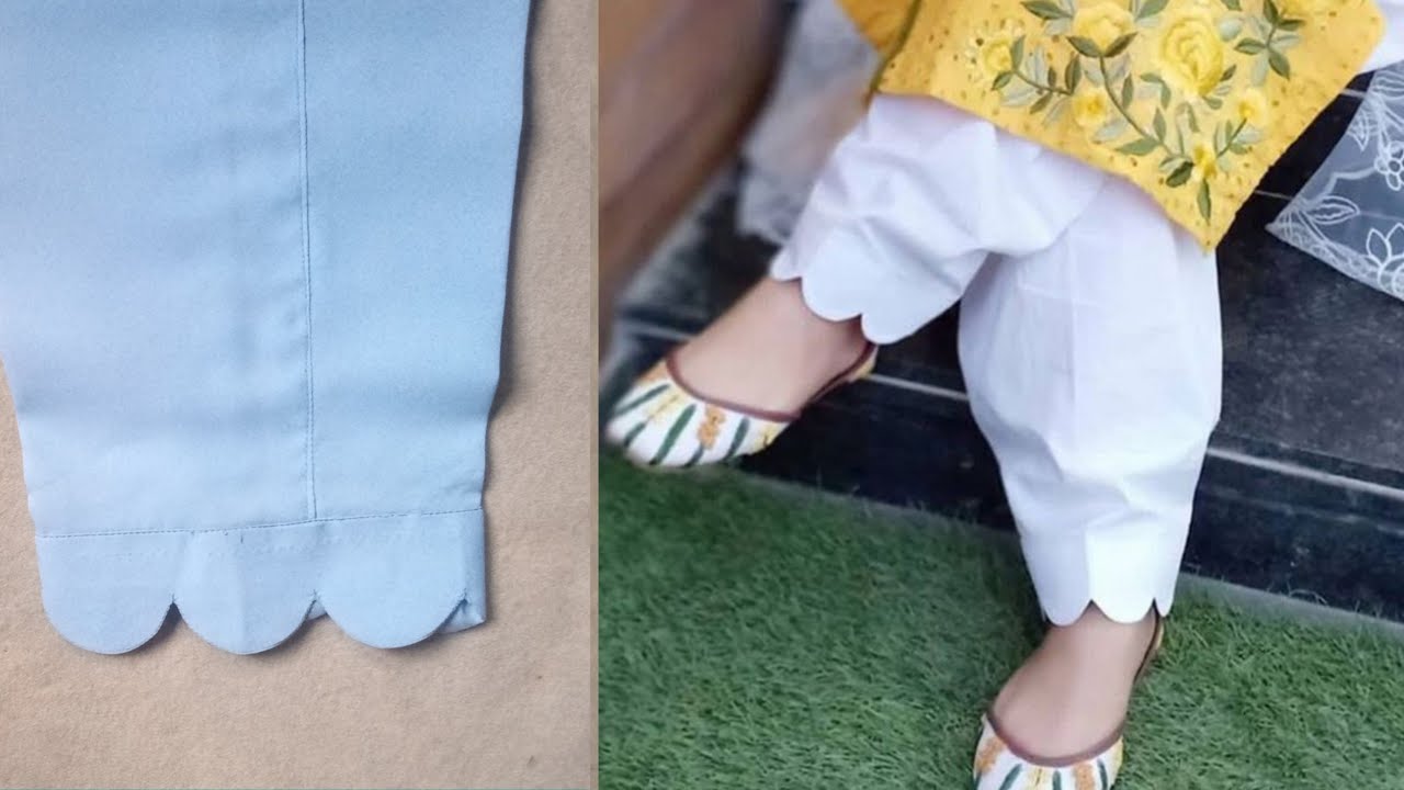 #Cutwork Trouser Bottom Design||Trouser design with cutwork||# ...