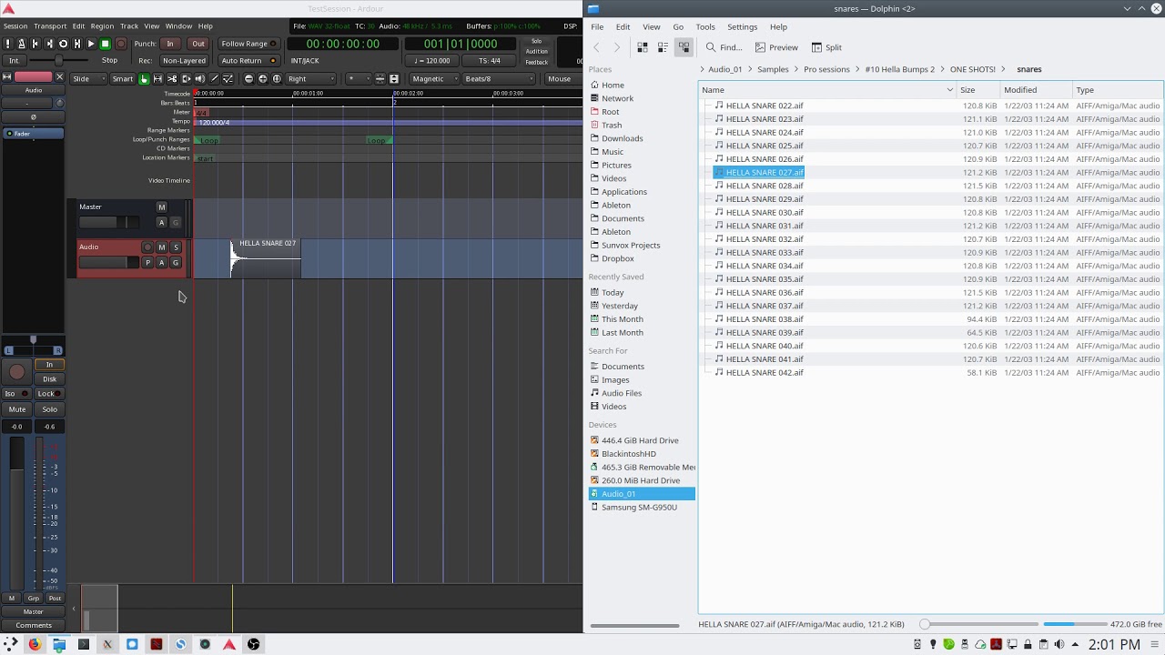 [Mixxx] - Using as a fast sample browser for your DAW - YouTube