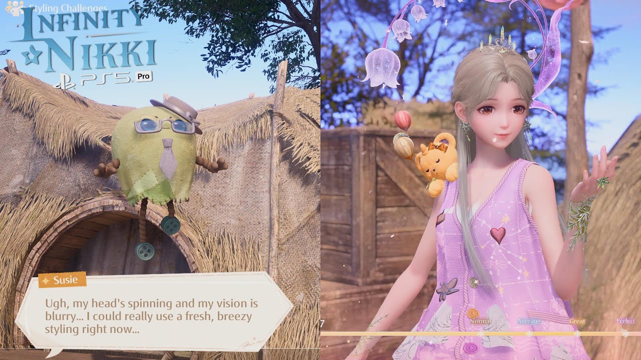 Infinity Nikki: Stylist Challenge Susie Stage 1/2 - Cozy Gentle Tunes ...