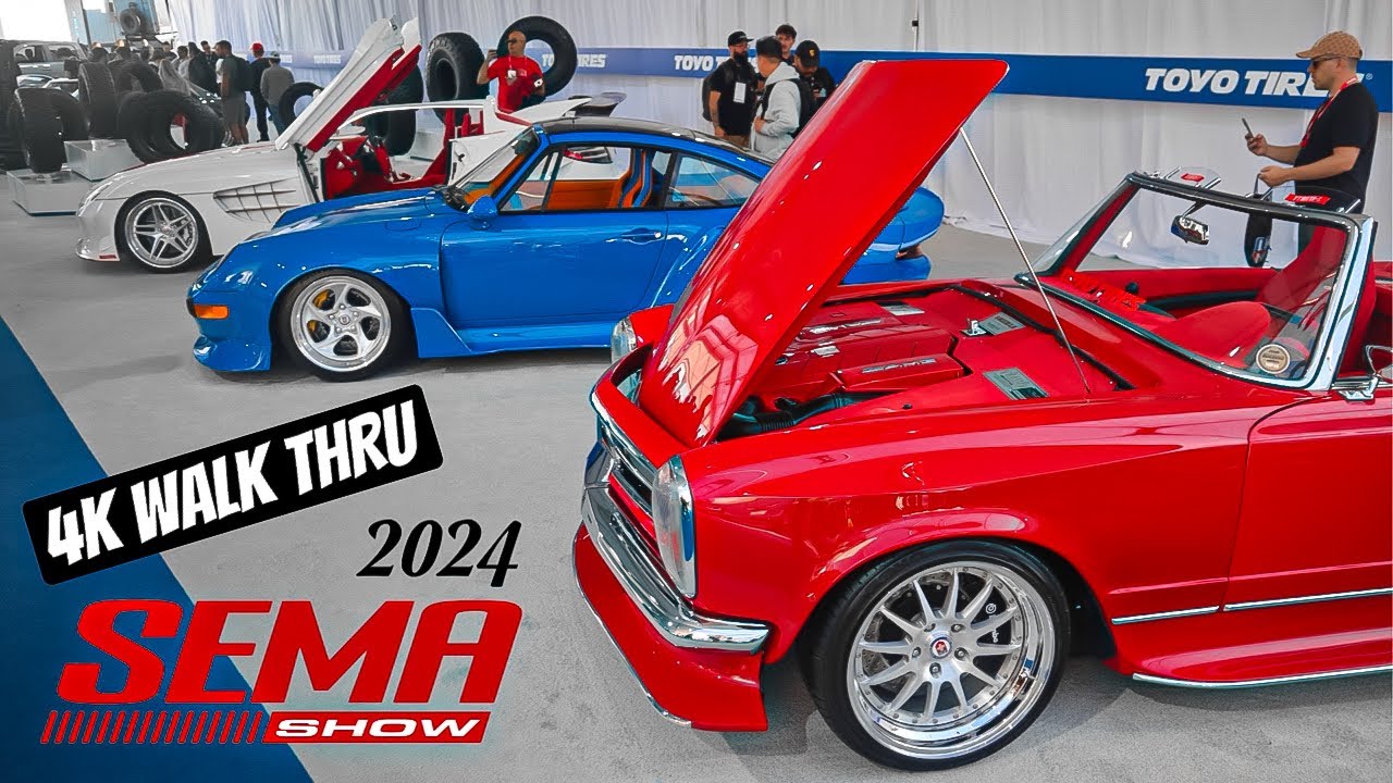 SEMA 2024 4K Walk Thru - Insane and Wild Builds 🤯 - YouTube