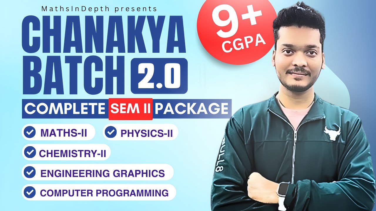 🔥 Launching SEM 2 Online Batch | Chanakya 2.0 | Next Level Content | Mumbai University #sem2 ...