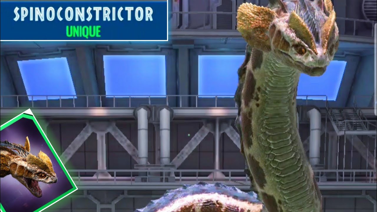 SPINOCONSTRICTOR UNLOCKED !! Venomous SNAKE Unlocked + SHOWCASING in ...
